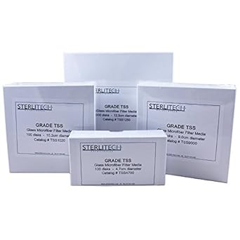 Sterlitech - Grade TSS Borosilicate Glass Fiber Filter: Amazon.com ...