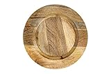 Handcrafted Mango Wood Plates