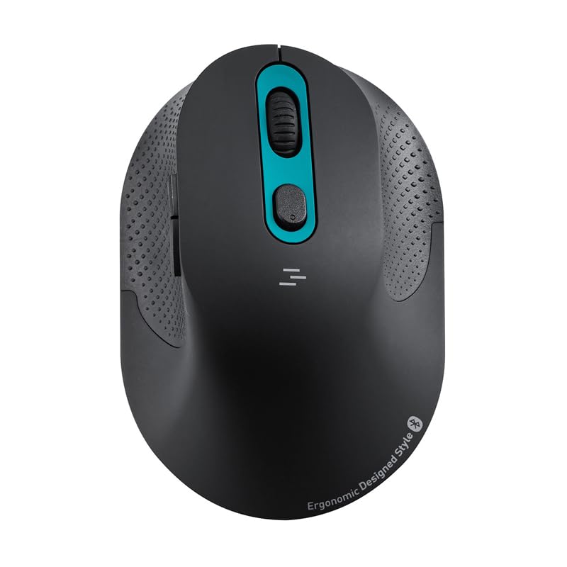 SANWA Bluetooth + 2.4G Wireless Ergonomic Mouse, 3 Devices Vertical ...