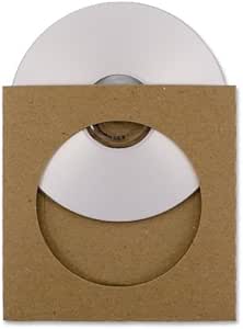 Amazon.com: Guided Products ReSleeve View Recycled Cardboard CD Sleeve ...