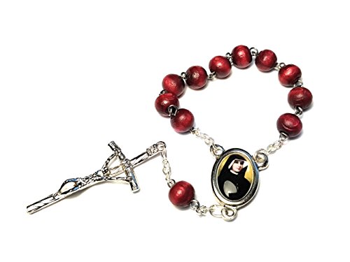 One Decade Rosary 3rd Class relic Saint Faustina Guam | Ubuy