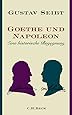 Goethe und Napoleon: Eine historische Begegnung: Amazon.de: Gustav ...