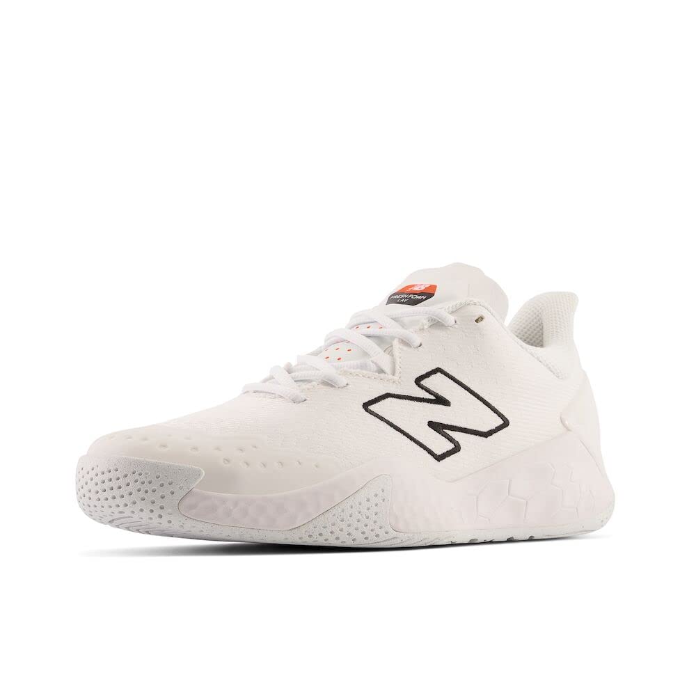 New Balance Men's Fresh Foam X Lav V2 Hard Court Tennis Shoe, White ...