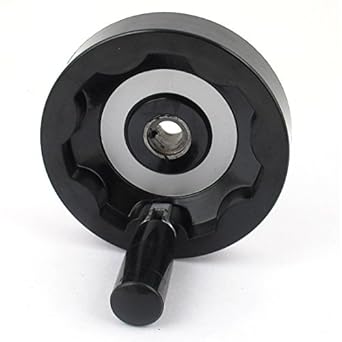 YXQ Hand wheel 12mm x 125mm Inside Ripple Handwheel with Foldable ...