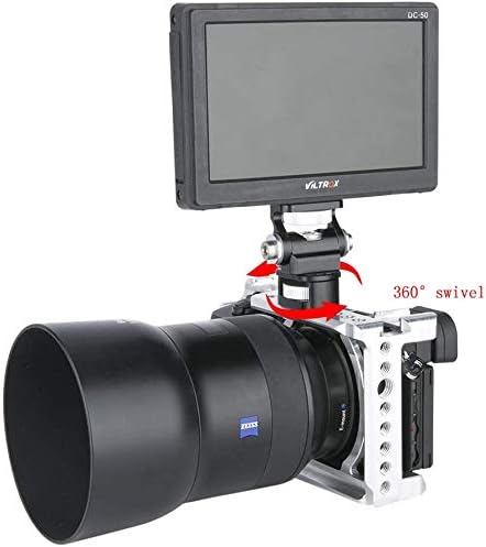 NICEYRIG DSLR Monitor Mount with 3/8” ARRI Standard, Tilt and Swivel ...