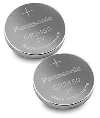 Panasonic Cr2450 Cr 2450 Lithium 3v Battery (2-pack): Amazon.com ...
