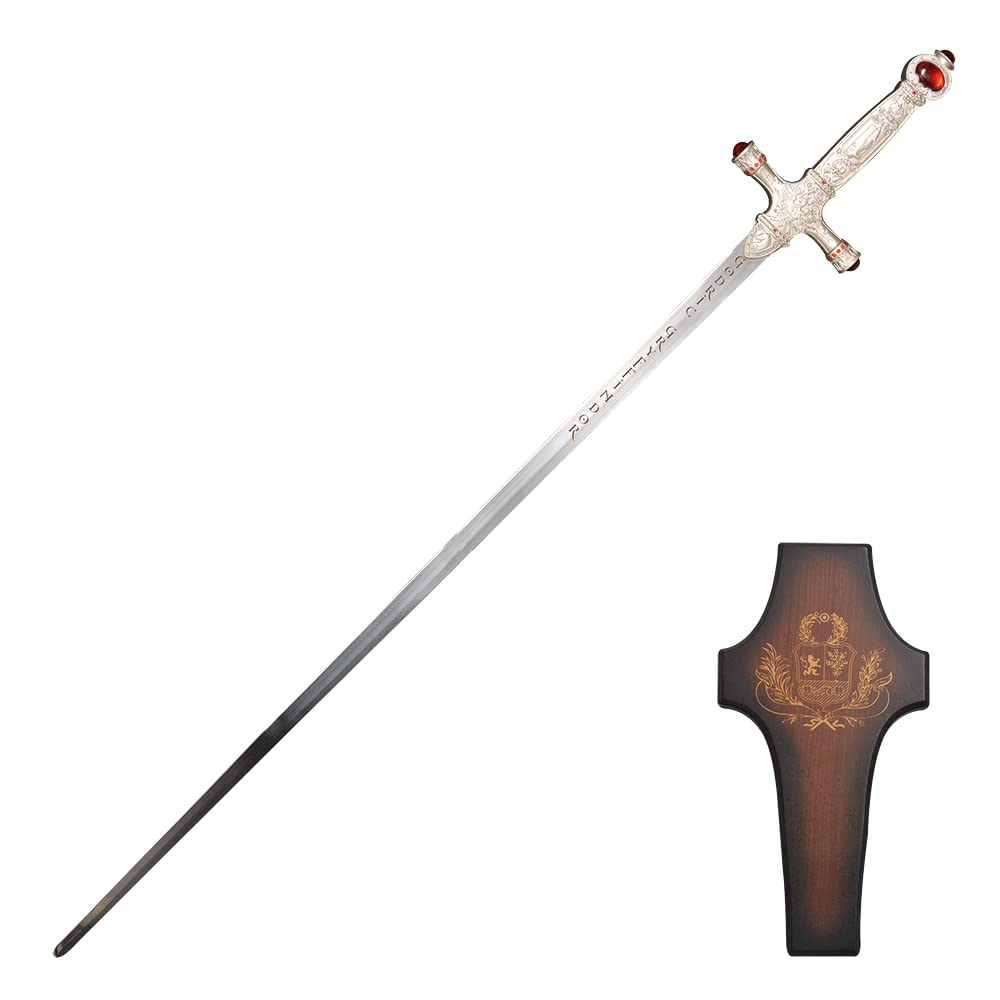 Mua 31.5" Stainless Steel Goblins Sword with White Ruby Handle for Gift ...
