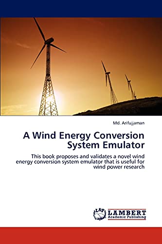 Amazon - A Wind Energy Conversion System Emulator: This book proposes ...