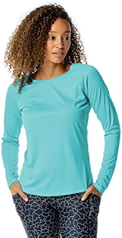 Vapor Apparel Women’s UPF 50+ UV Sun Protection Long Sleeve Performance Regular Fit T-Shirt for ...