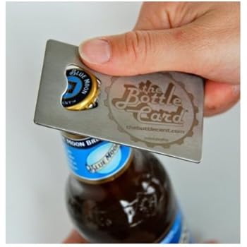 Amazon.com: Bottle Card - Credit Card Bottle Opener (fits in your ...