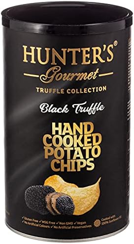 Hunter's Gourmet Hand Cooked Potato Chips Black Truffle - Twin Pack ...