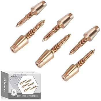 Door Hinge Security Pins / Screws / Stud, 3-Pack Kit - - Amazon.com