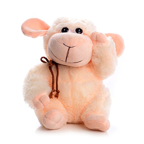 Georgie Porgy Cream Plush Sheep Soft Toy Stuffed Animal Cute ...