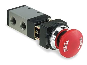 Manual Air Control Valve, 3-Way, 1/4in NPT: Air Tool Accessories ...