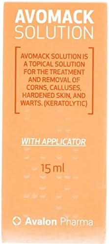 Avalon Pharma Avomack, Solution with Applicator For Calluses, Corns And ...