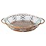 Amazon.com: Pyrex 3 Quart Snowflake Basket Set: Bake And Serve Sets ...