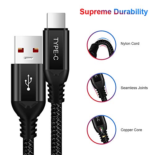 TITACUTE for OnePlus Dash Charge Cable 6.6ft USB C Warp Charge Cable ...