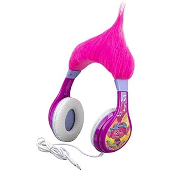 Amazon.com: Trolls Plush Headphones: Electronics