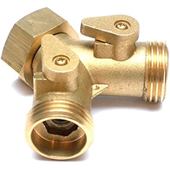 Washing Machine / Laundry Sink Y Wye Water Splitter Valve 3/4" Female ...