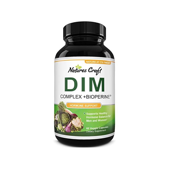 DIM Supplement with BioPerine and Broccoli Extract - Natural ...