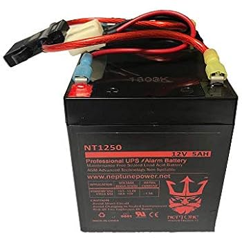 Amazon.com: Razor E100 E125 E150 Electric Scooter battery 12V 5AH - 2 ...