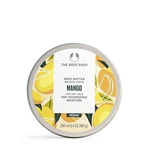 Amazon.com : The Body Shop Mango Body Butter, Softening Body ...