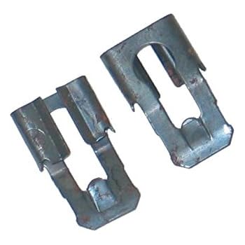 Amazon.com: 1956-1982 Corvette Door Lock Rod Ret Clips Flat: Automotive