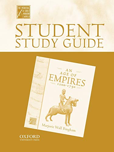 Amazon.com: Student Study Guide to An Age of Empires, 1200-1750 ...