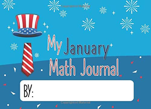 My January Math Journal: Numbers and Counting Journal for Preschool ...