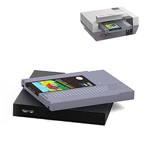 RETROFLAG NES Cartridge Style 2.5" Hard Drive Enclosure USB 3.0 to Type ...