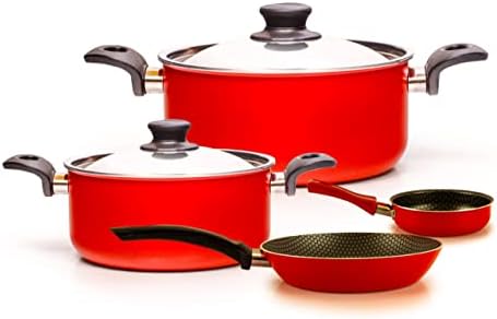 سعر Trueval Teflon cookware set 6 pieces 14-22 فى مصر | بواسطة امازون ...