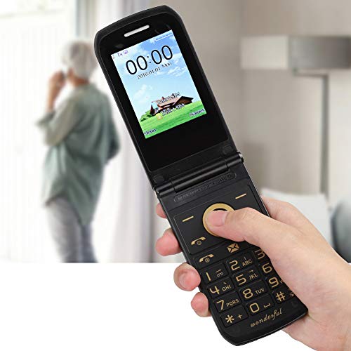 125 Black Dual Screen FILP Phone, Flip Phone, Suitable for The Elderly ...
