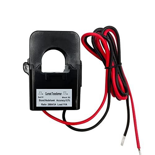 AC Current Sensor Transformer, Core Current Transformer Coil Sensor for 300A Amp Energy Meter in ...
