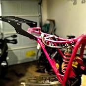 Amazon.com: Cargo Rack Luggage Carrier Utility Rear Tail Holder Black ...