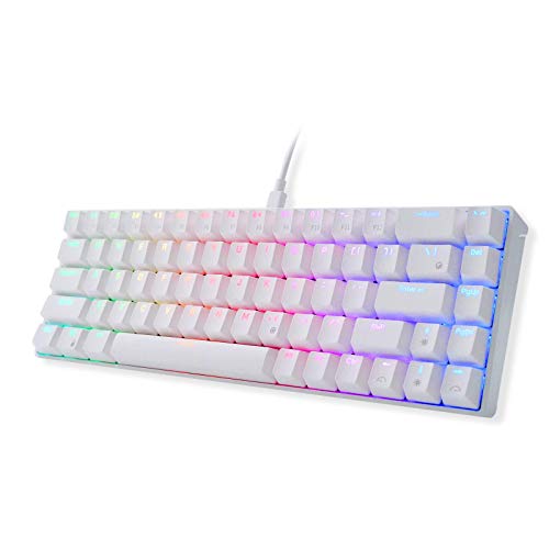 RK ROYAL KLUDGE RK68 (RK855) Wired 65% Mechanical Keyboard, RGB Backlit ...