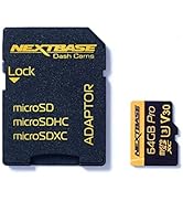 Nextbase 128GB U3 Micro SD Memory Card - With Adapter - Compatible with ...