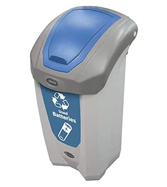 Amazon.com: Glasdon Nexus 8G Battery Recycling Bin (Gray, Blue Sticker ...