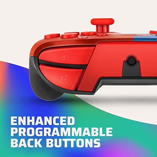 PDP REMATCH Enhanced Wired Nintendo Switch Pro Controller, Switch Lite ...