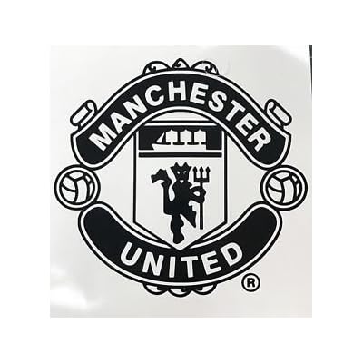 Logotipo Blanco Y Negro Del Manchester United