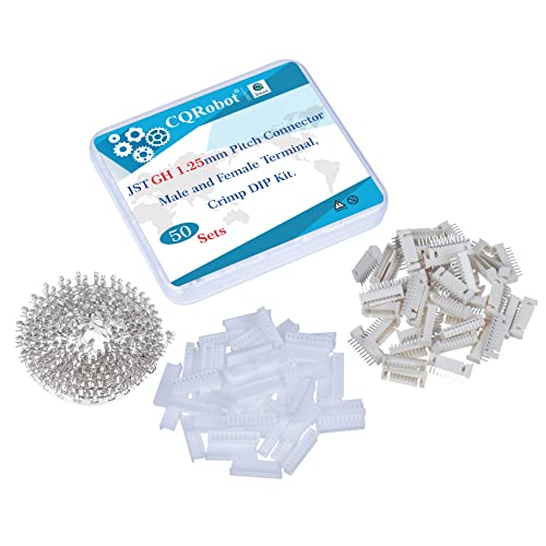 CQRobot JST GH 1.25 mm Pitch 10-Pin Electronic Computer Connector IC ...