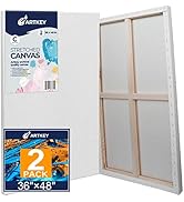 Amazon.com: Stretched Canvases for Painting 8x10 Inch 10-Pack, 10 oz ...