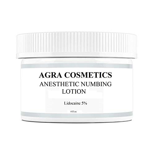 AGRA COSMETICS, 5% Lidocaine, for Deeper Penetration, Topical Numbing ...