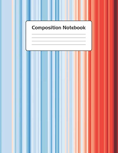 Free Download: Composition Notebook: Warming Stripes Climate Change ...