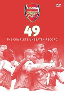 Arsenal 49 : The Complete Unbeaten Record [DVD]: Amazon.co.uk: Arsenal Fc: DVD & Blu-ray