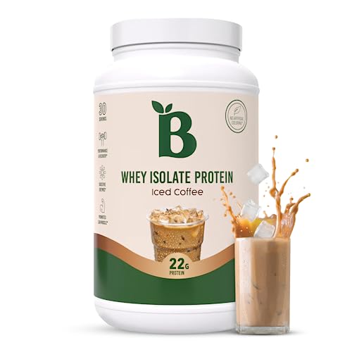 Bloom Nutrition Whey Isolate Protein Powder, Iced Coffee - Pure Iso ...