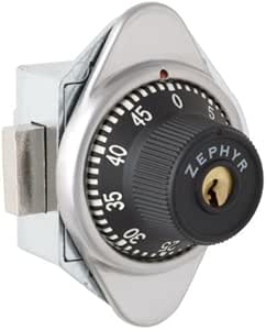 Zephyr Built-in Combination Lock for Locker Doors with Non-recessed ...