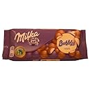 Amazon.com : Milka Bubbly White Aerated Chocolate Bar 100g (10-pack ...