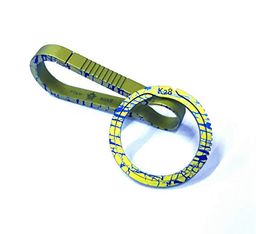 BANG TI Titanium Gear Quick Release Key Rings And Keychain Hook ...