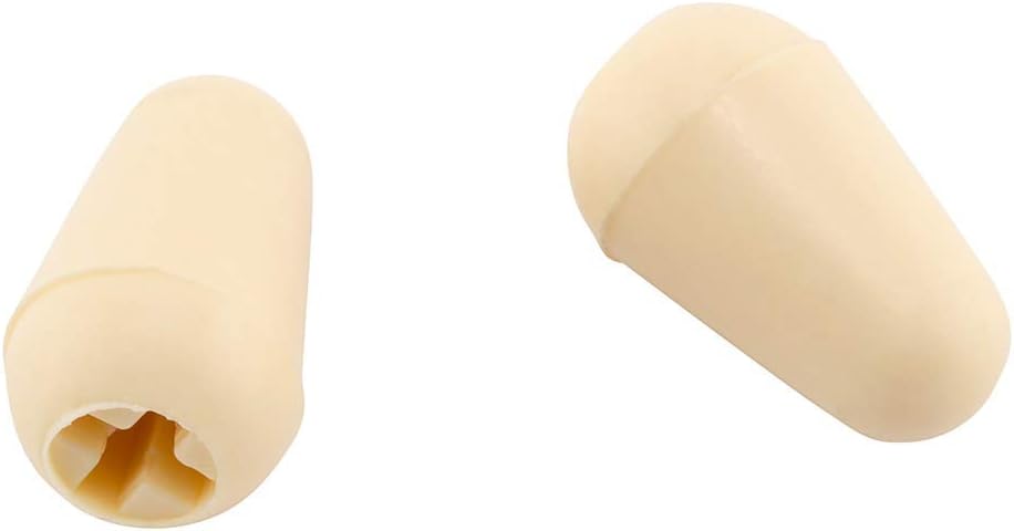 Fender Road Worn Stratocaster Switch Tip – Set of 2 – Aged White – BigaMart