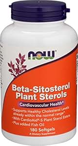 Amazon.com: NOW FOODS SPO Beta-Sitosterol Plant Sterols with Fish Oil ...